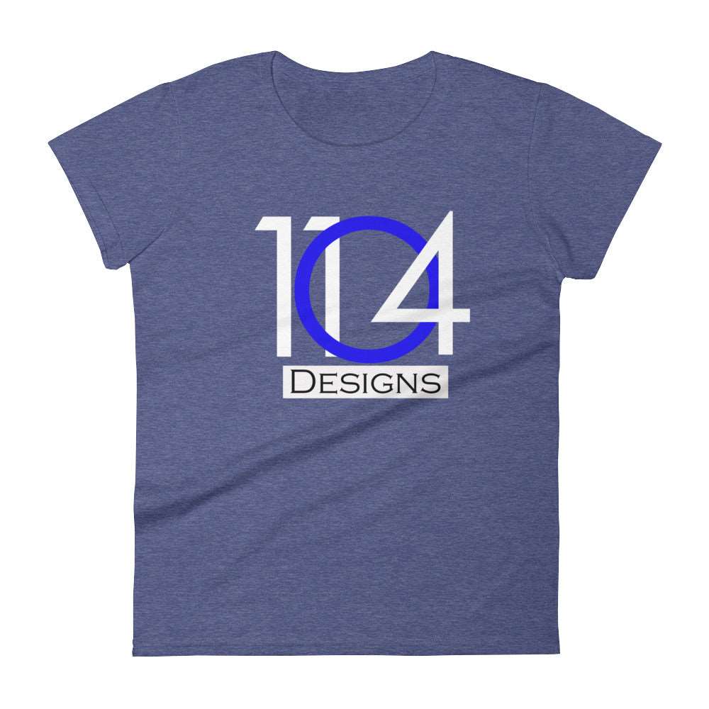 1104 - Logo - Women's short sleeve t-shirt – 1104 Designs