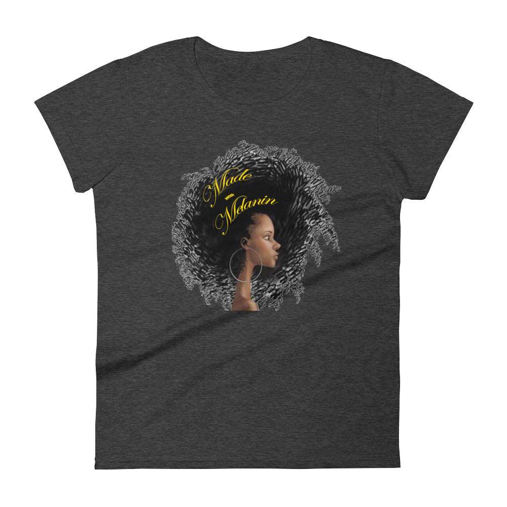 Made With Melanin - Women's short sleeve t-shirt – 1104 Designs