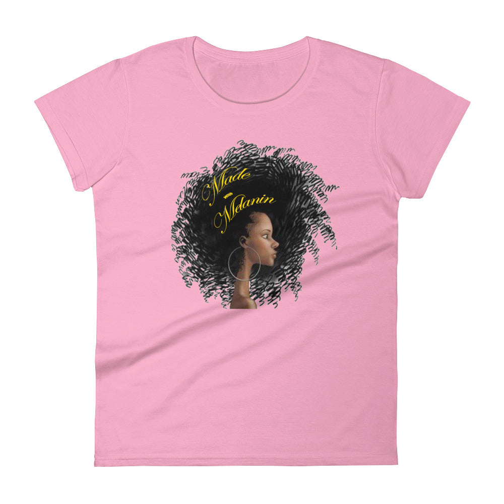 Made With Melanin - Women's short sleeve t-shirt – 1104 Designs